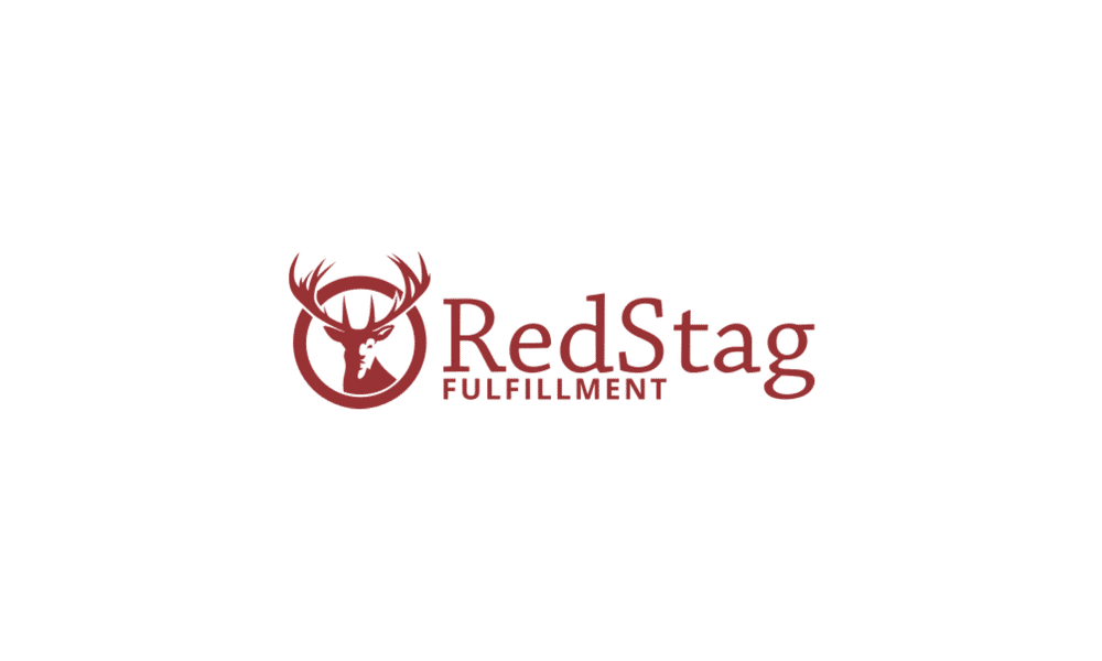 Red Stag Logo Red Stag Deer Running On The Ground 54664984 Vector Art